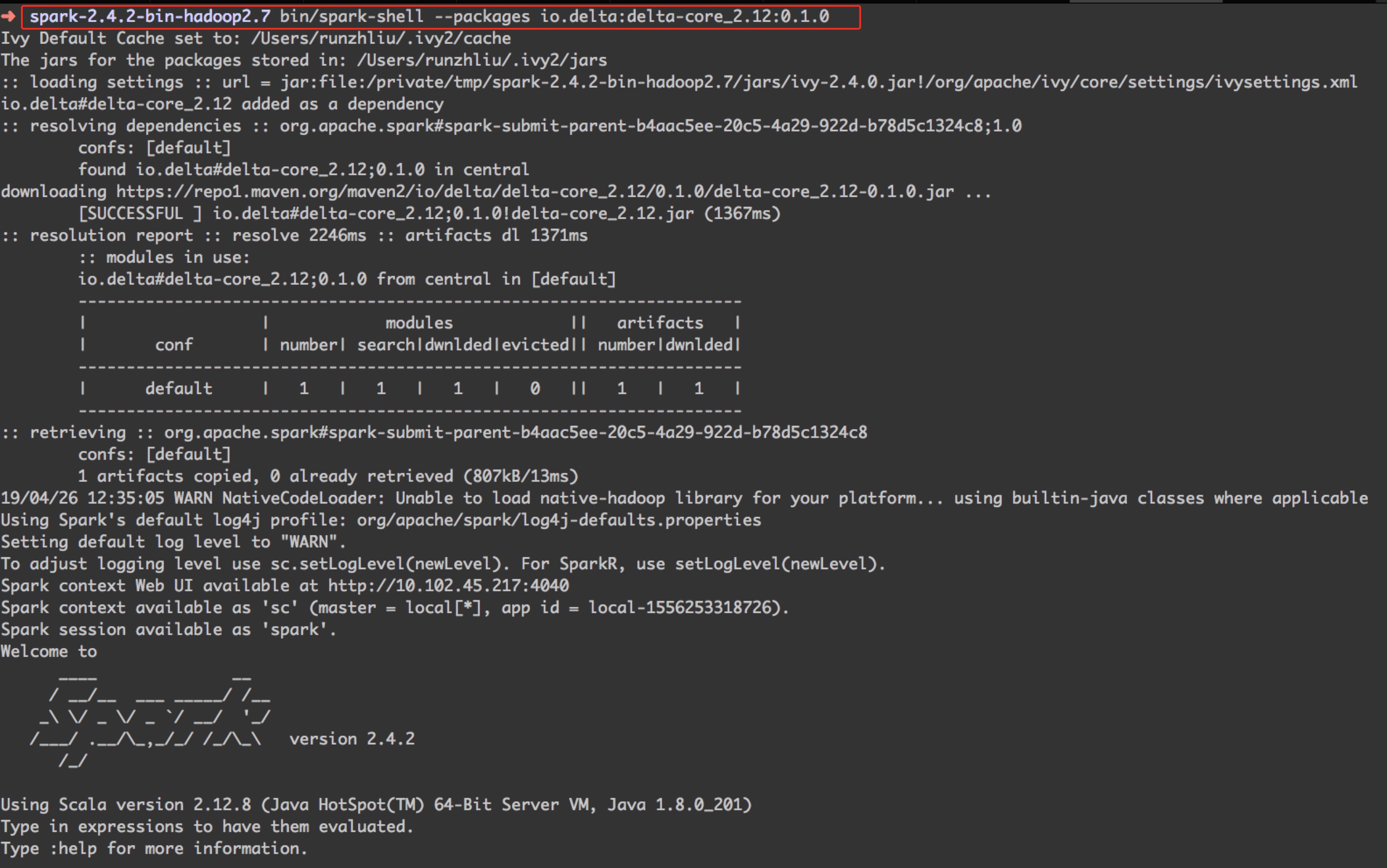 Delta-Lake系列-QuickStart - 容器 | 大数据笔记