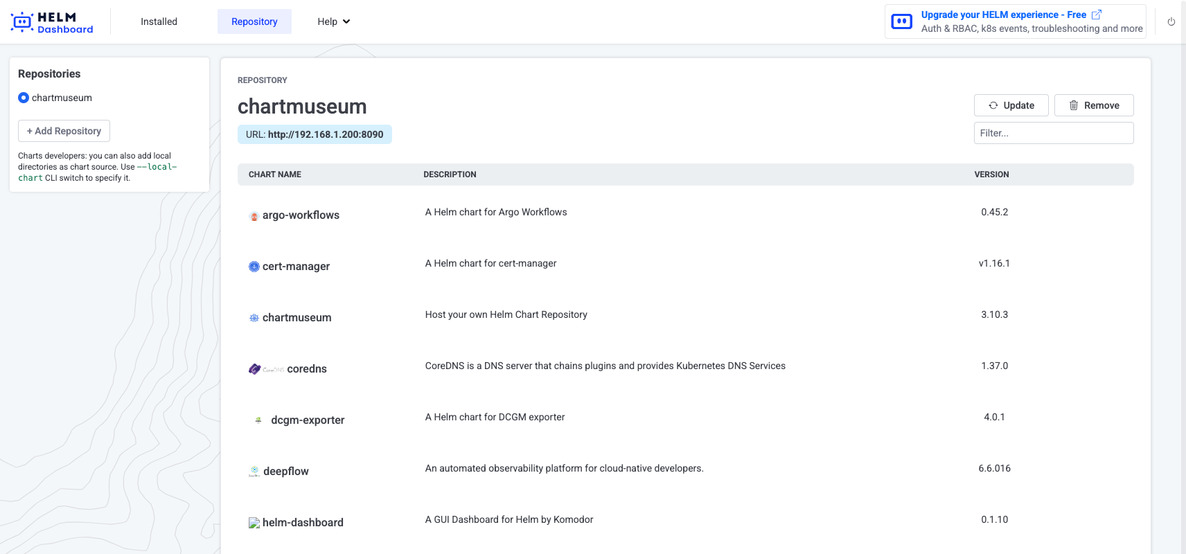 给绿联NAS部署chartmuseum - 容器 | 大数据笔记